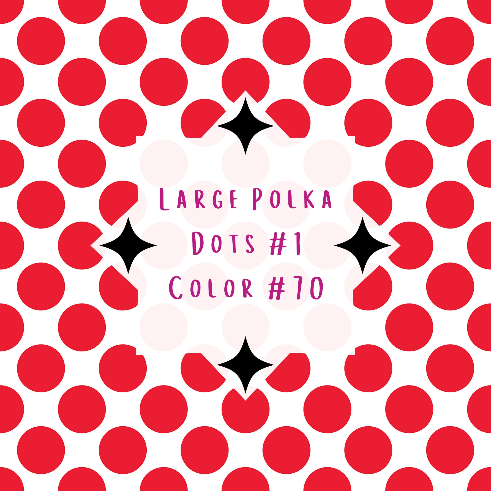 100 Seamless Big Polka Dot Papers, 100 Colors, 12 X 12, 300 DPI ...