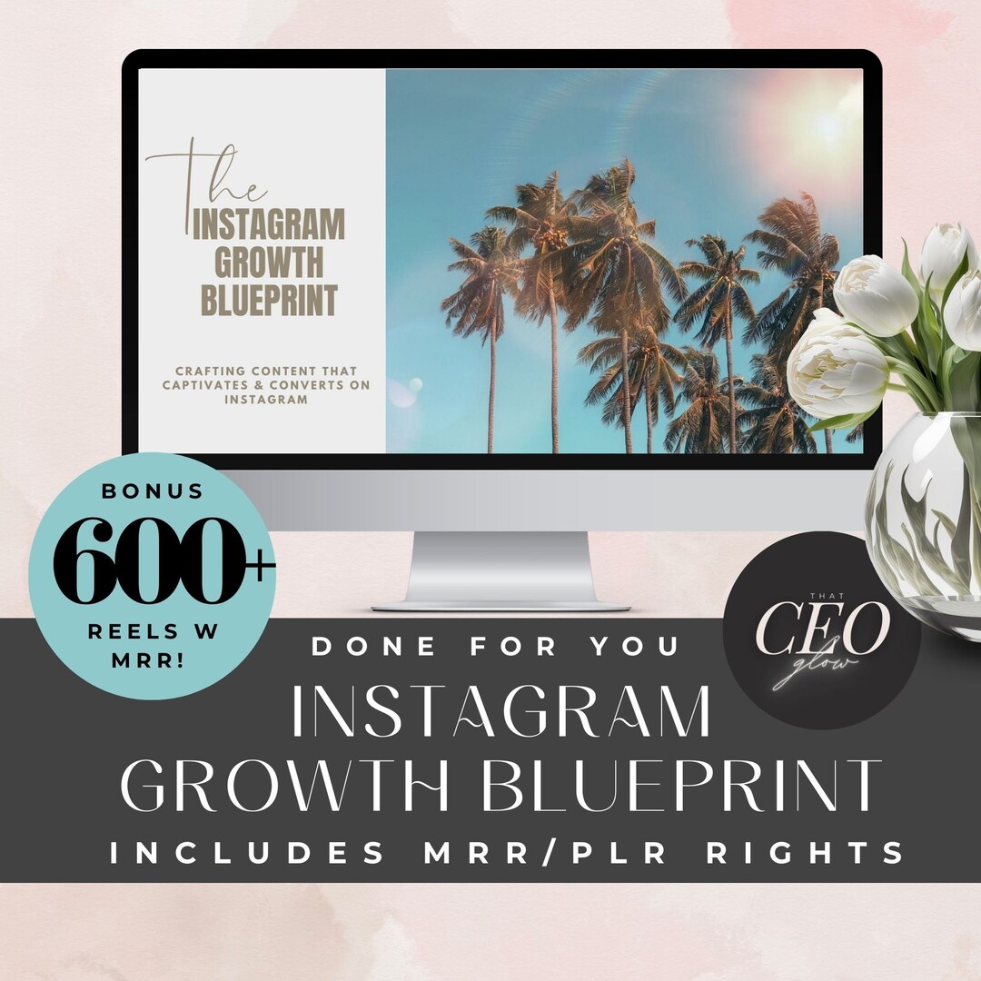 Instagram Growth Blueprint, Grow on Instagram Growth Audio Course ...