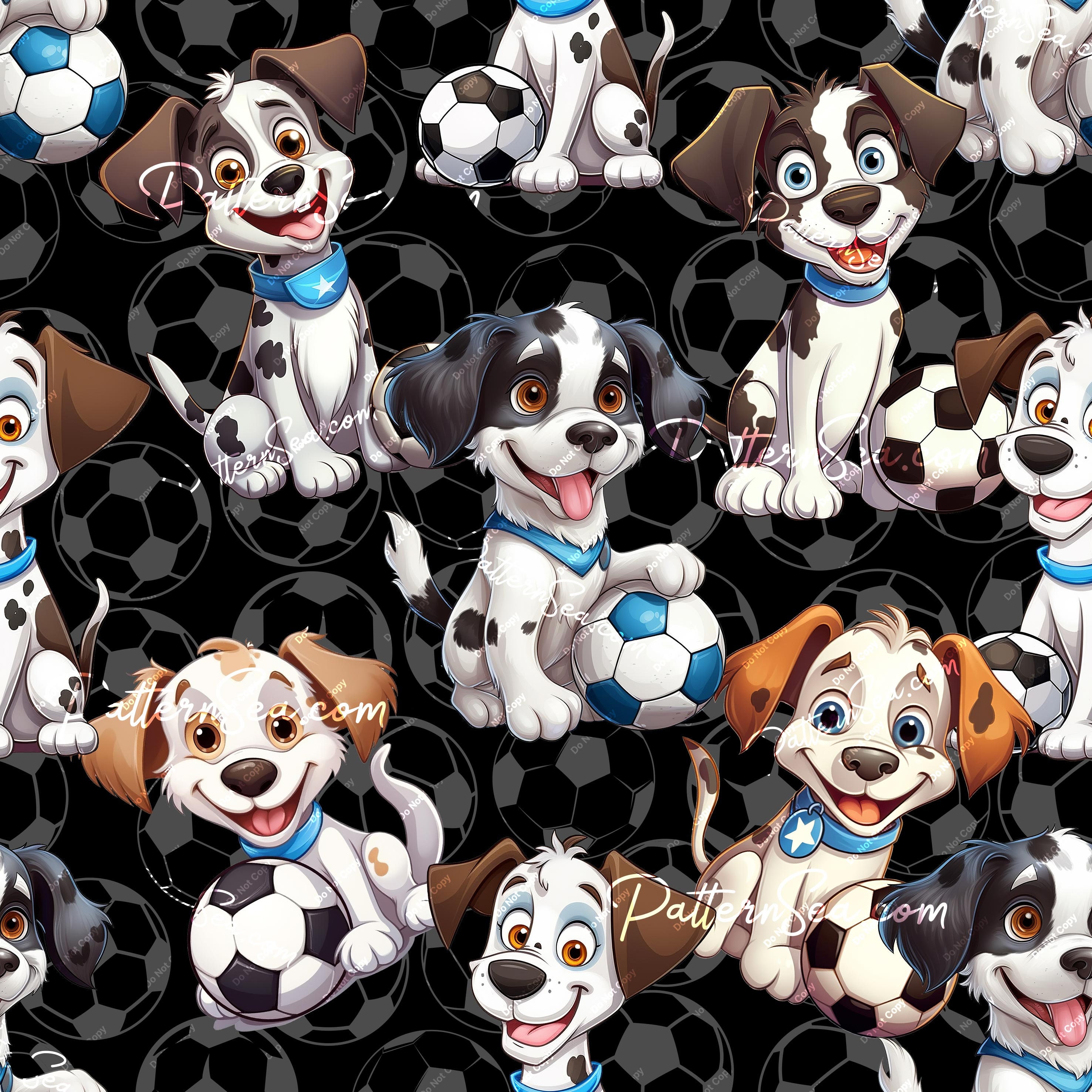 Dog Digital Seamless Pattern File Papers Sublimation Sublimate - Etsy
