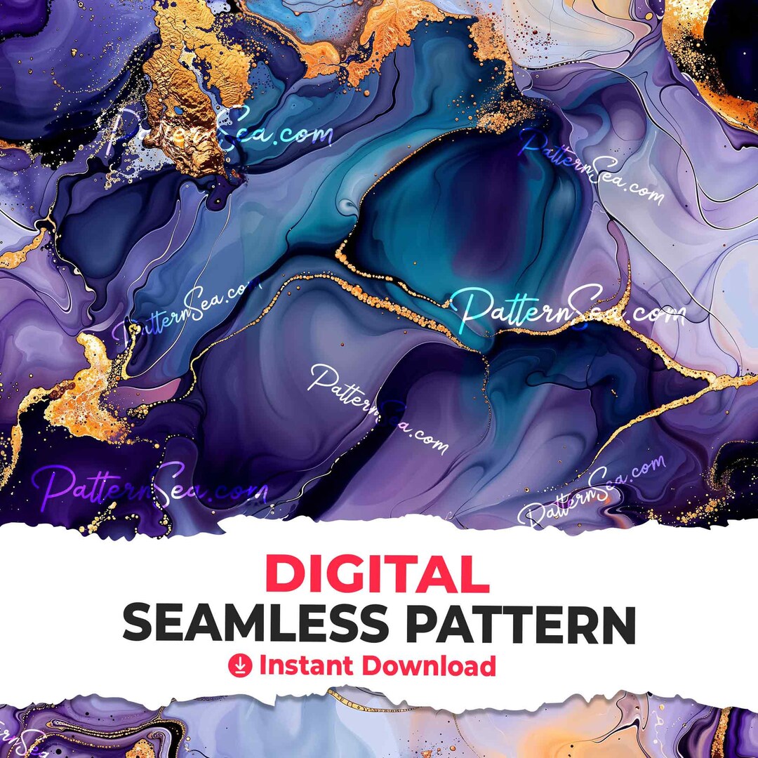 Ink Seamless Printable Digital Pattern Paper Sublimation Sublimate File ...