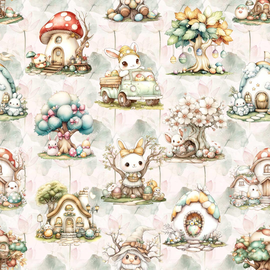 Seamless Digital Pattern: Printable Sublimation Design (digital ...