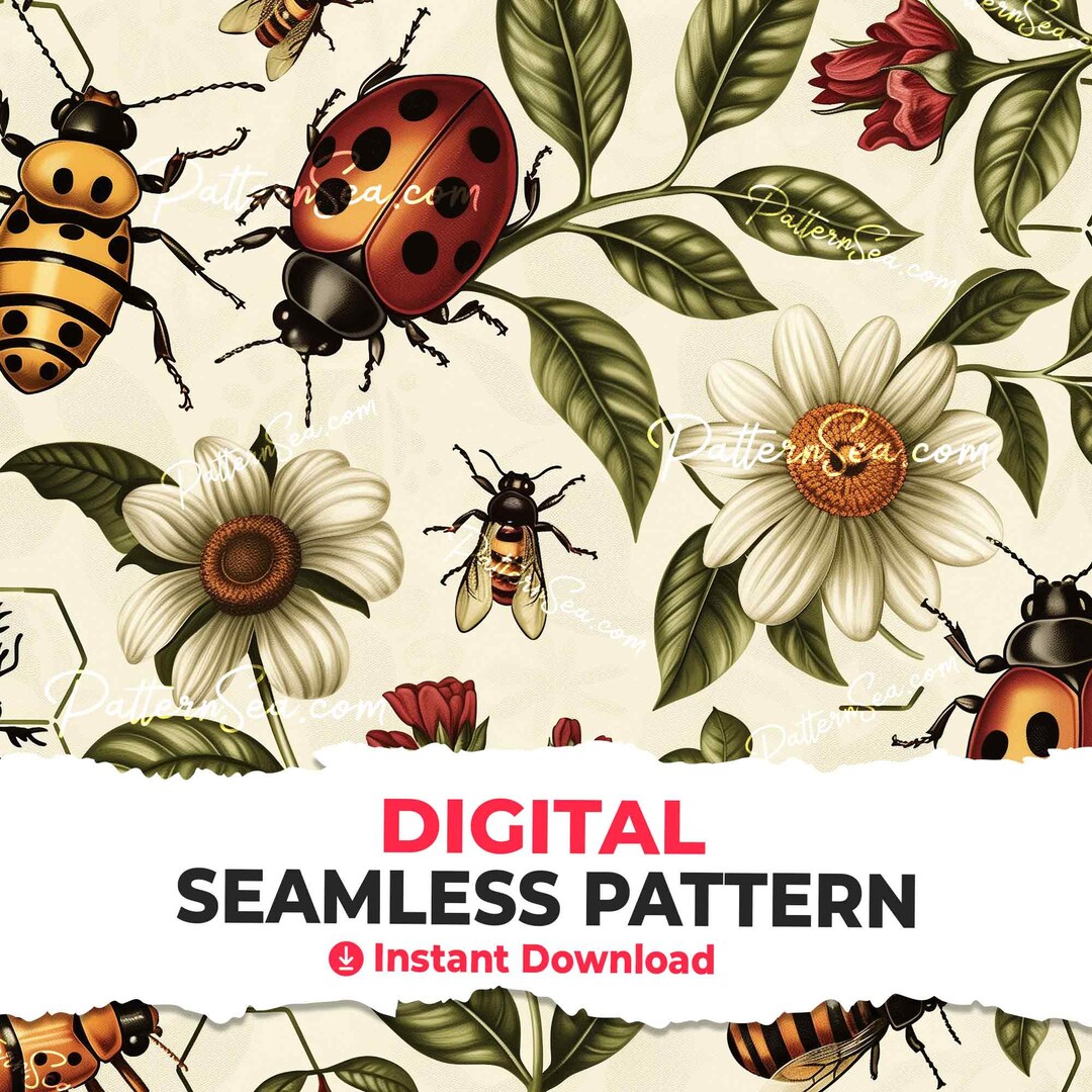 Seamless Printable Digital Pattern Paper Sublimation Sublimate File ...