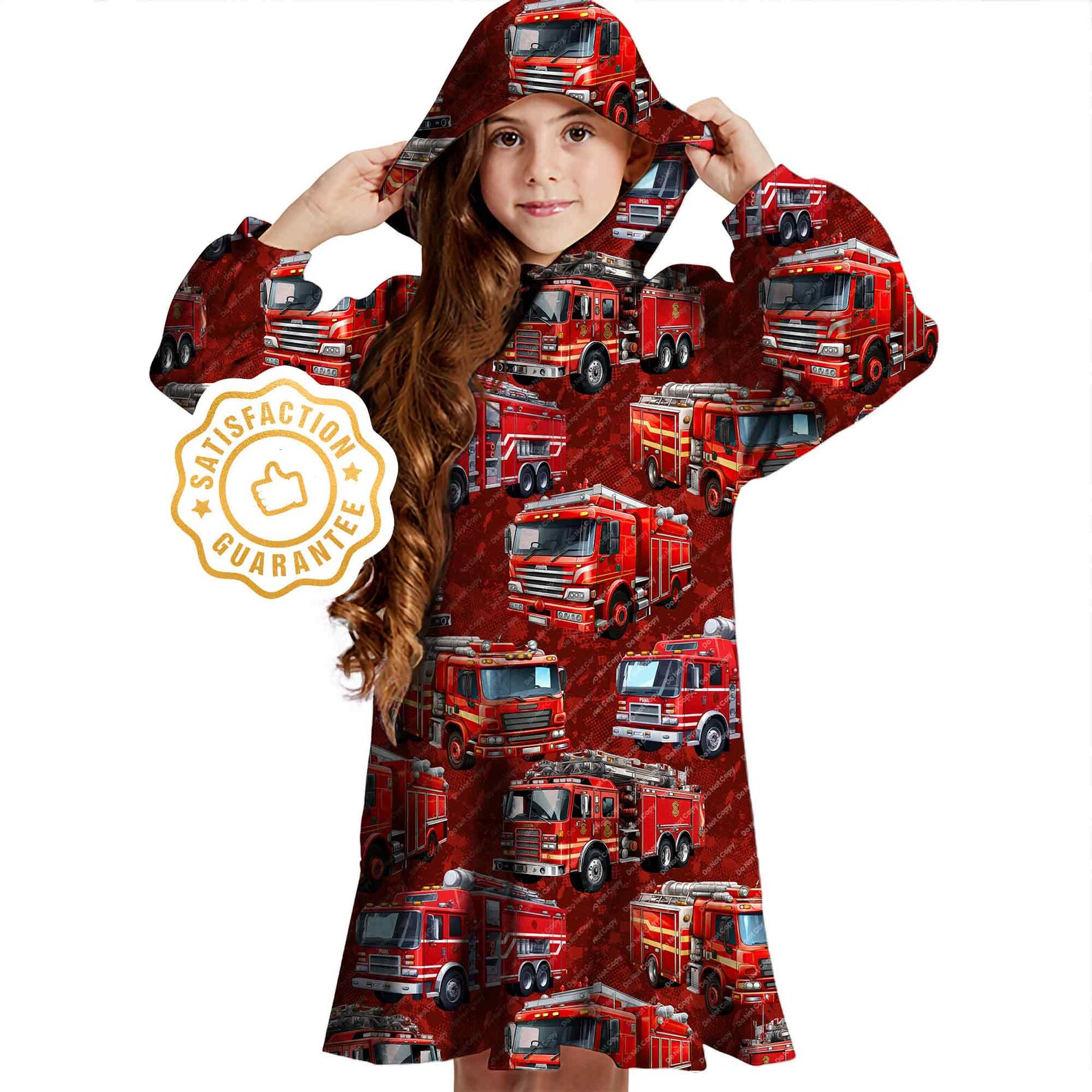 Fire Truck Digital Seamless Pattern: Sublimation File (digital Download ...