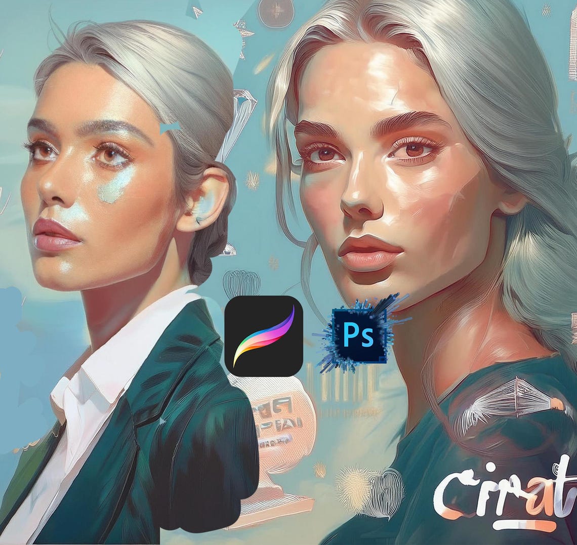 Procreate Brushes Procreate Stamps, Photoshop Brushes, Brushes Forest ...