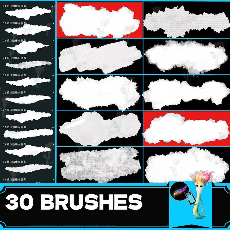 Paper Edge Brush - Etsy