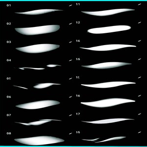 Procreate Brush Universal Folds Clothing Clothing Pattern Clothes Skirt ...