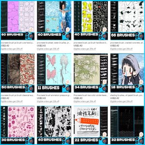 Ear of Wheat PS Brush Procreate Brush Wheat Field Wheat Straw Wheat ...