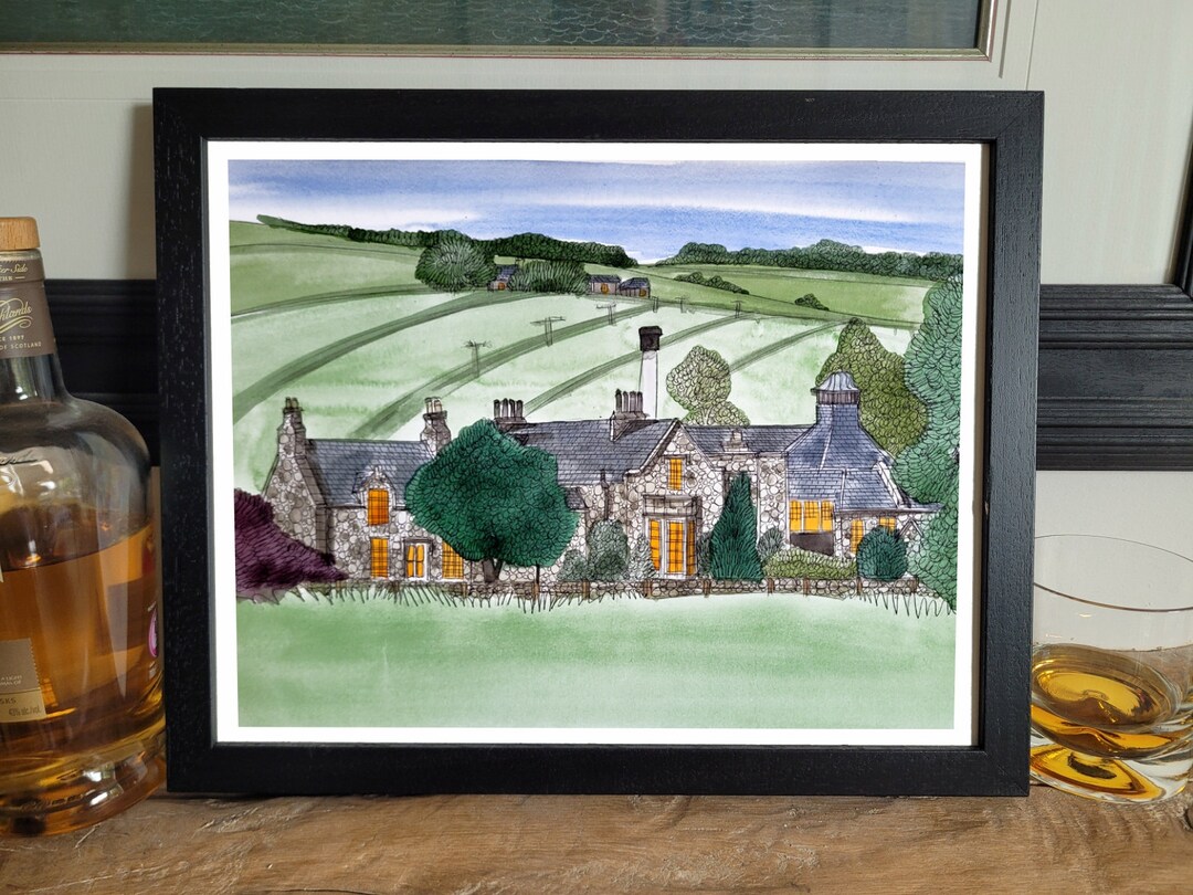 Glendronach Distillery Print - Etsy