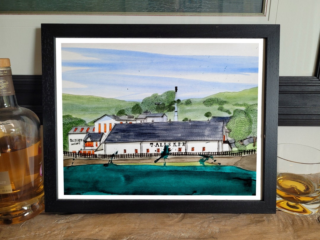 Talisker Distillery Print - Etsy