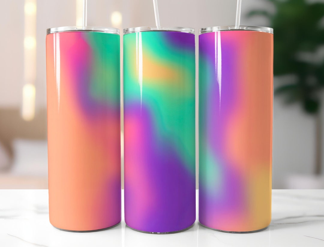 Abstraktes buntes buntes Becher Design 20 Unzen Sublimationsbecher ...