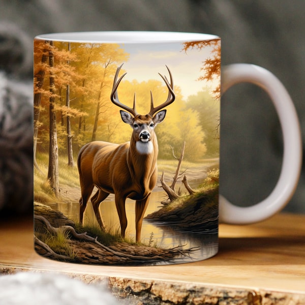 Deer Mugs - Etsy