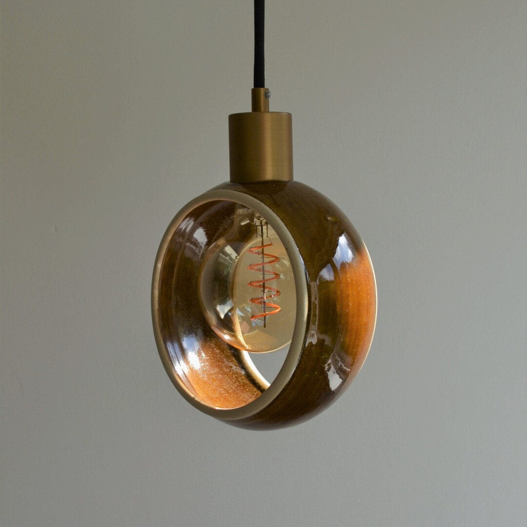 The Broegaard Lamp: Handmade Ceramic 70's Style Lamp - Etsy