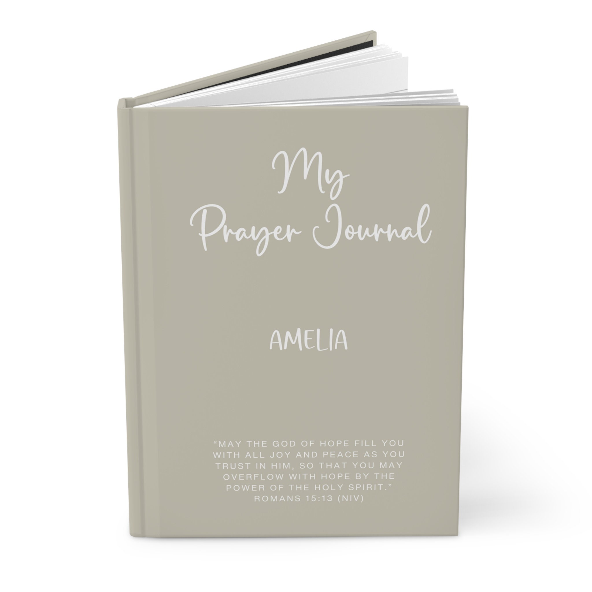 Personalized Prayer Journal, Custom My Prayer Journal, Christian ...