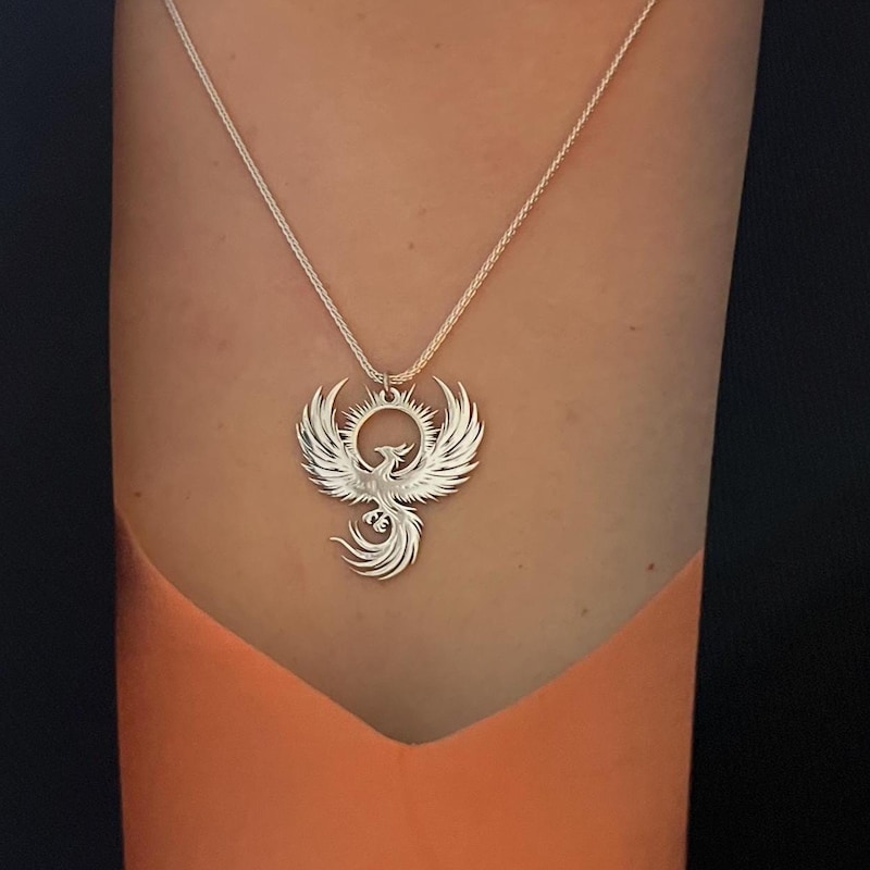 Phoenix Pendant Chain - Etsy