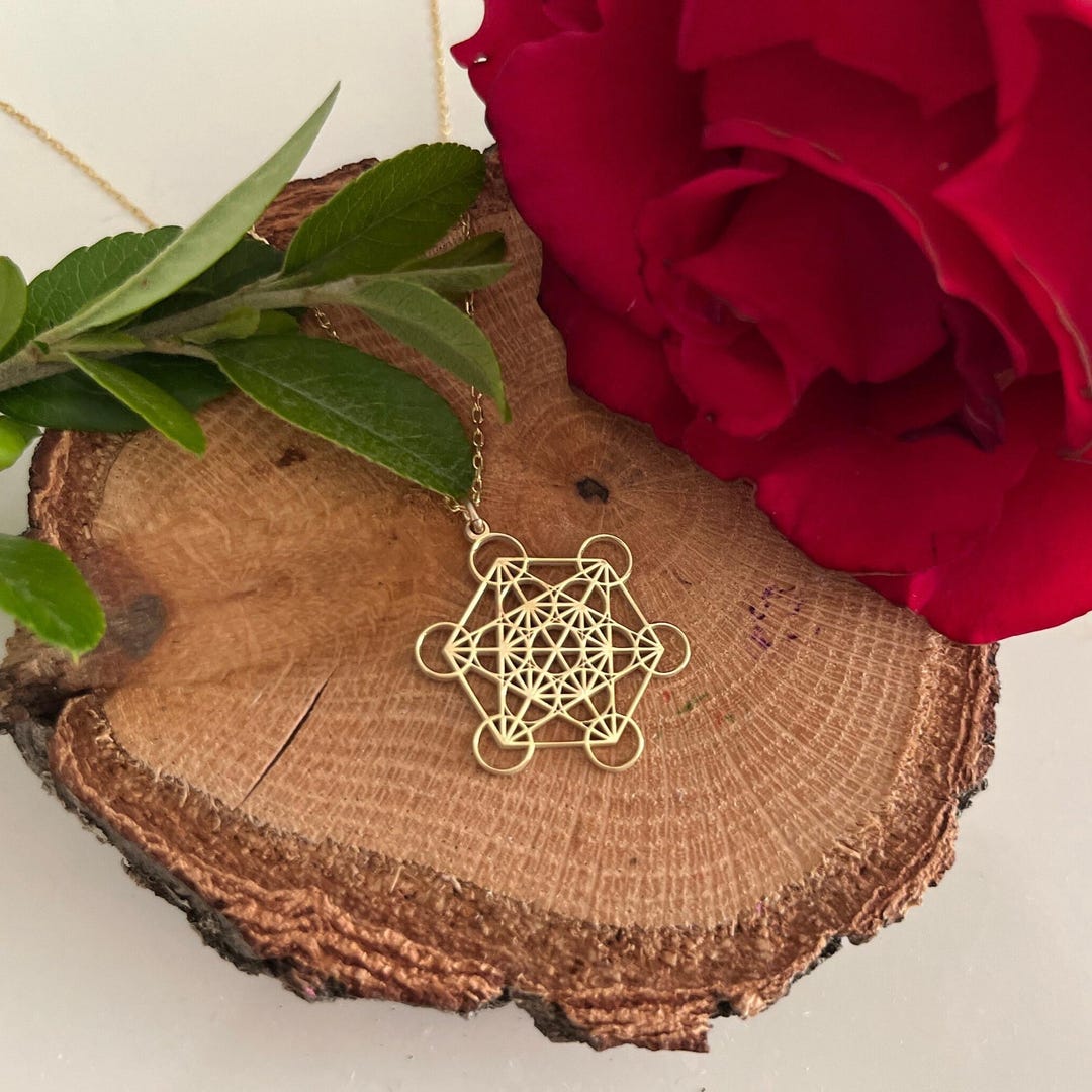 Metatron Necklace, Metatron Pendant, Sacred Geometry Jewelry, Metatron ...