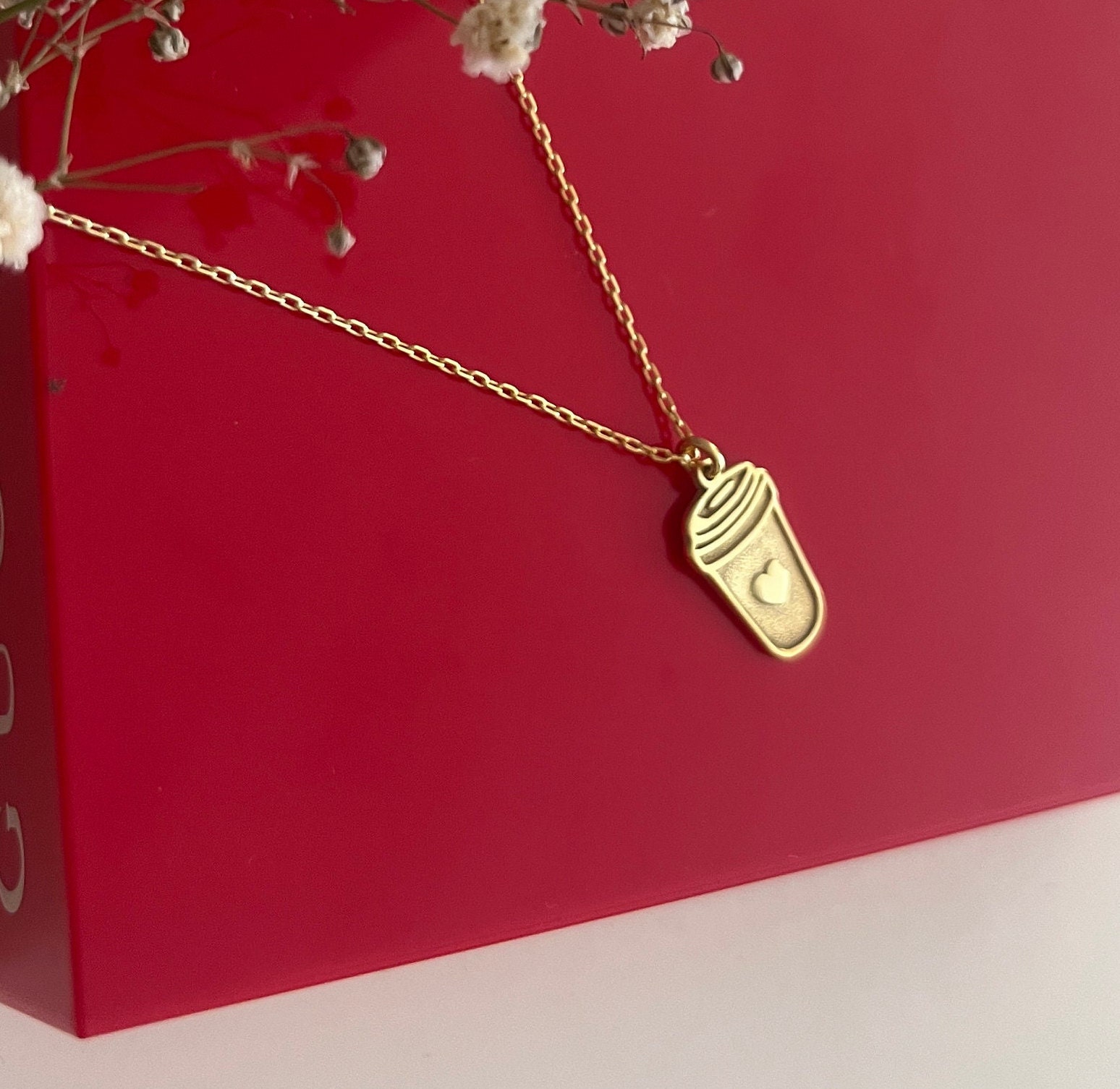 Milkshake Necklace Gift Ideas Milk Shake Necklace Pastry - Etsy