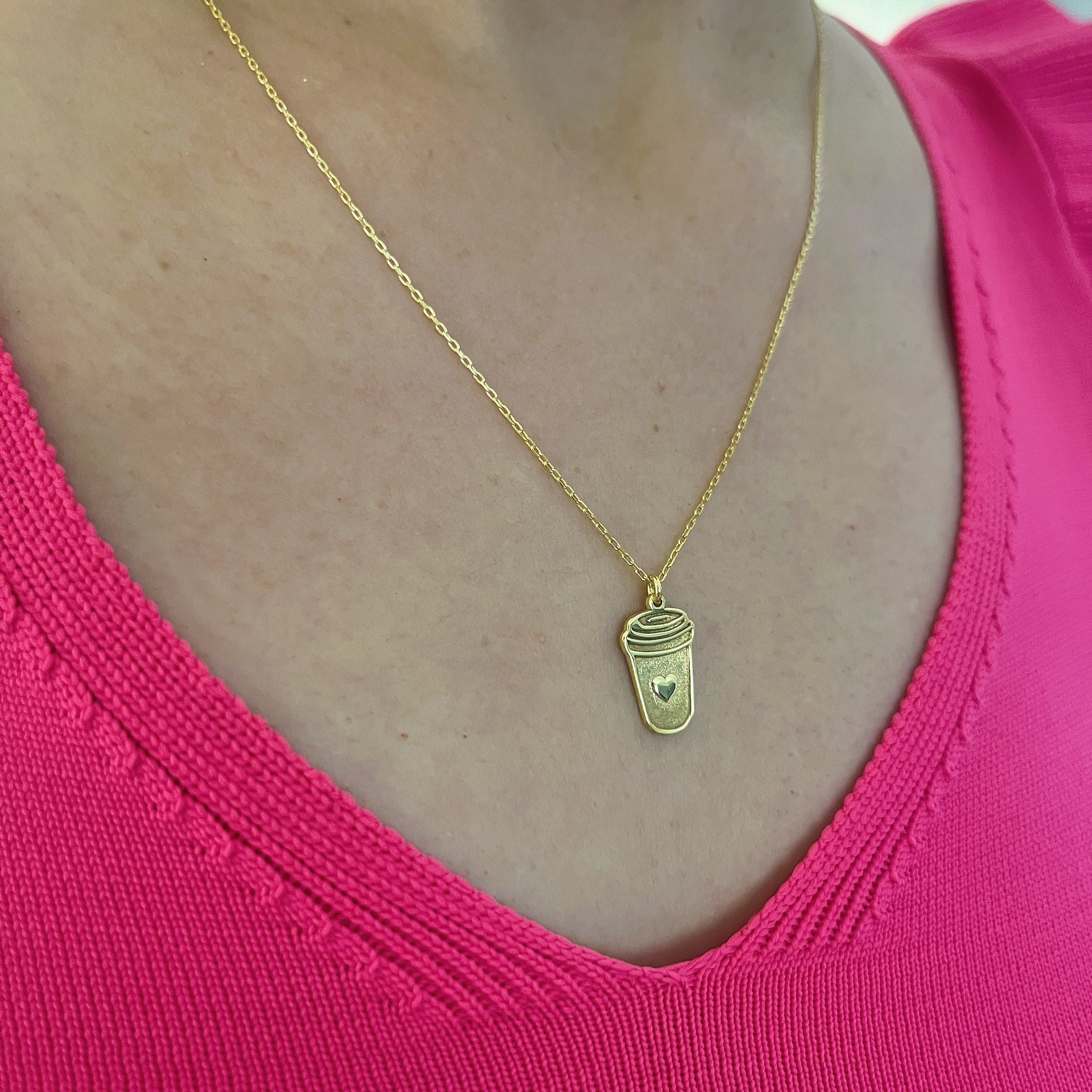 Milkshake Necklace Gift Ideas Milk Shake Necklace Pastry - Etsy