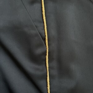 Metallic Gold Insert Piping Trim (flanged), Sold per Metre, - Etsy