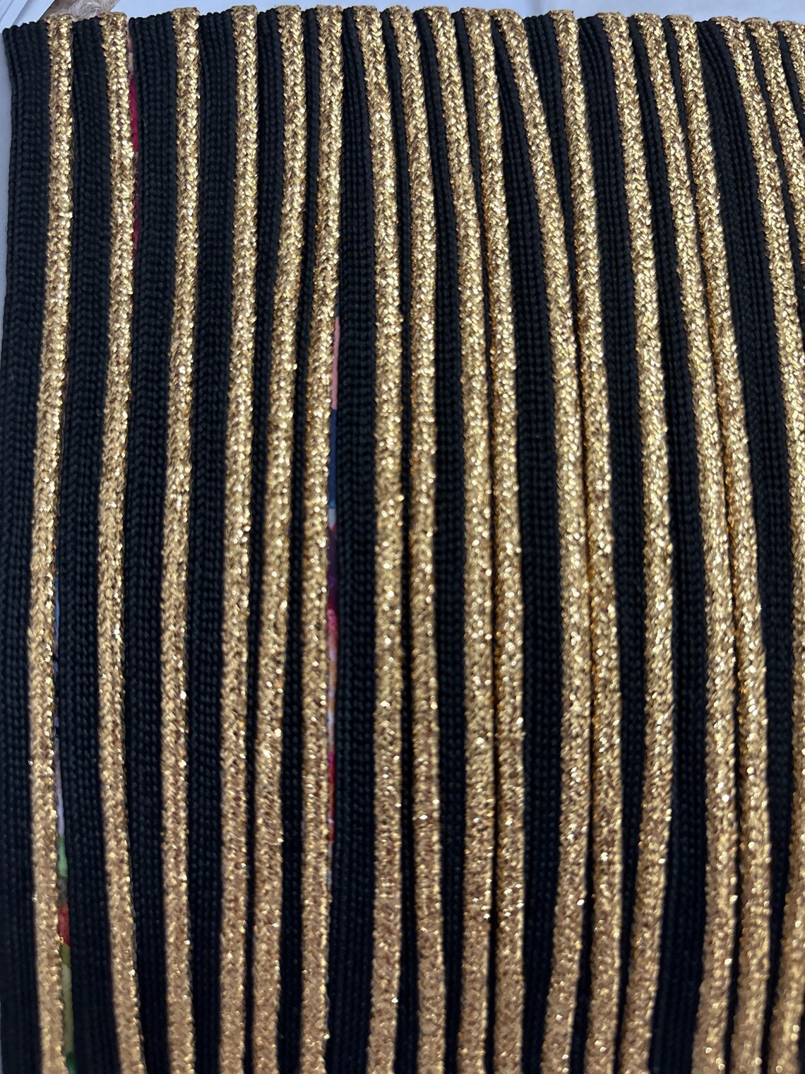 Metallic Gold Insert Piping Trim (flanged), Sold per Metre, - Etsy