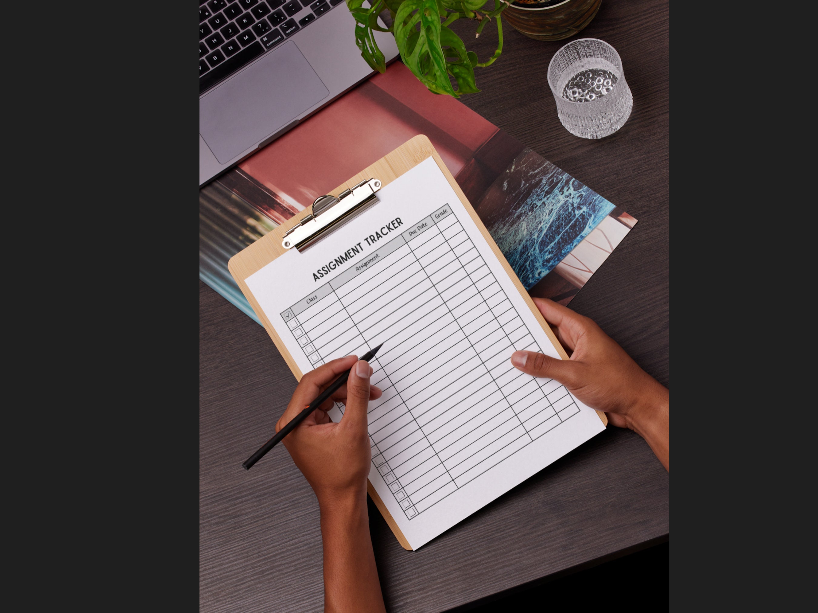 Printable Assignment Tracker for Students, Home Organization, School ...