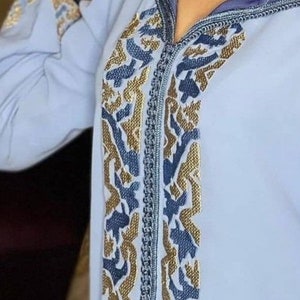 Moroccan Rbati Embroidery Design, Moroccan Embroidery Pattern, Arabic ...