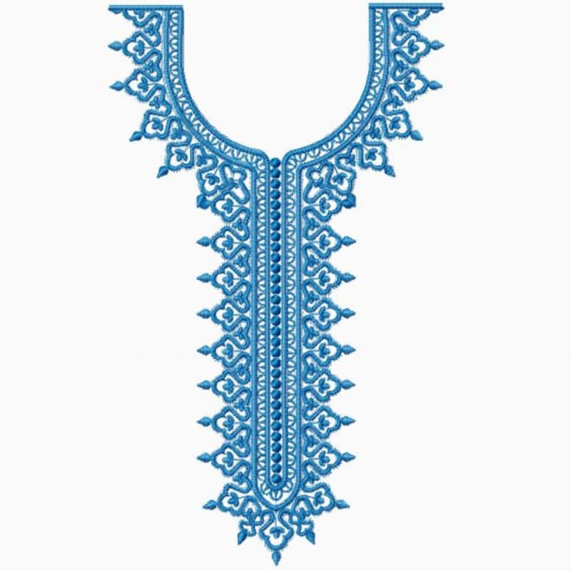 Kurta Embroidery Pattern - Etsy