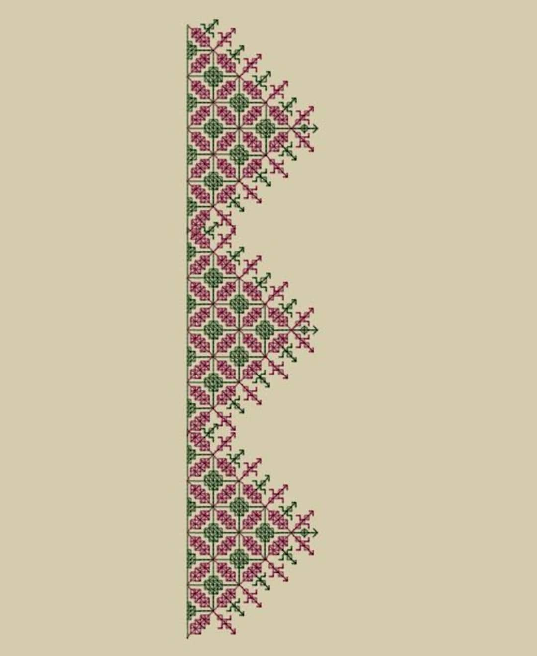 Fasi Embroidery Moroccan Design, Fassi Cross Stitch Embroidery Pattern ...
