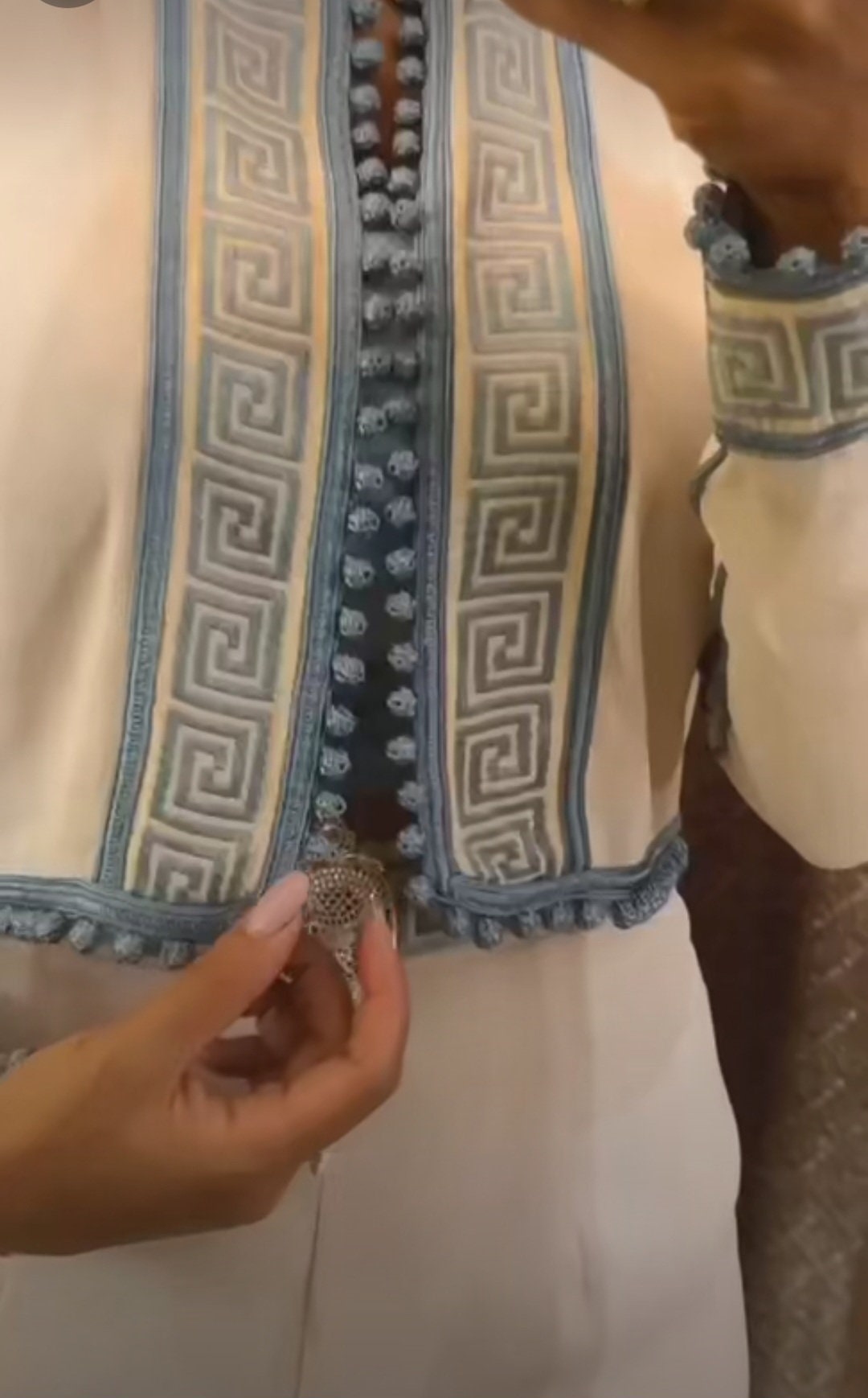 Moroccan Embroidery Pattern, Caftan Embroidery Design, Traditional ...