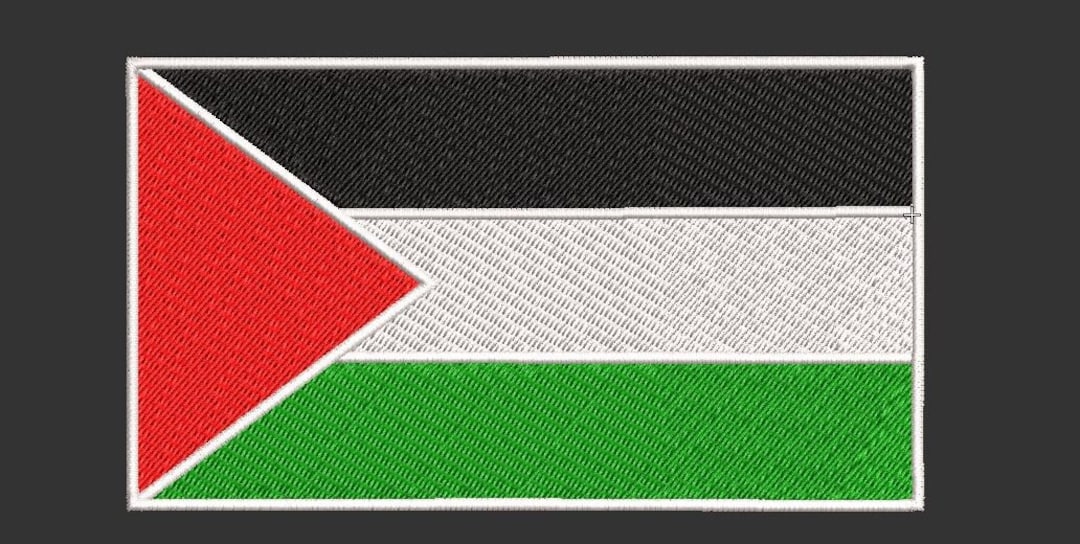 Palestine Flag Embroidery Designs, Palestine Flag Embroidery Files ...