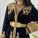 Moroccan Caftan Embroidery Pattern, Moroccan Rbati Embroidery Design ...