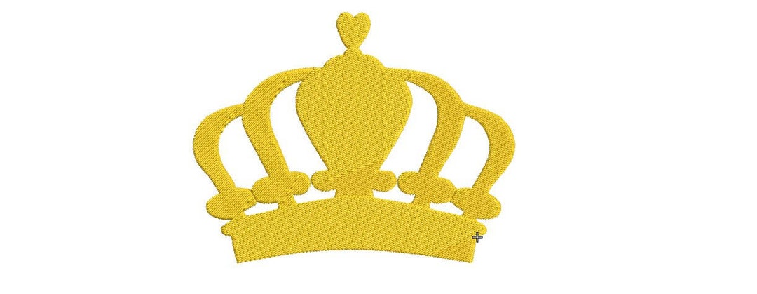 Crown Princess Embroidery Pattern, Royal Crown Embroidery Machine ...