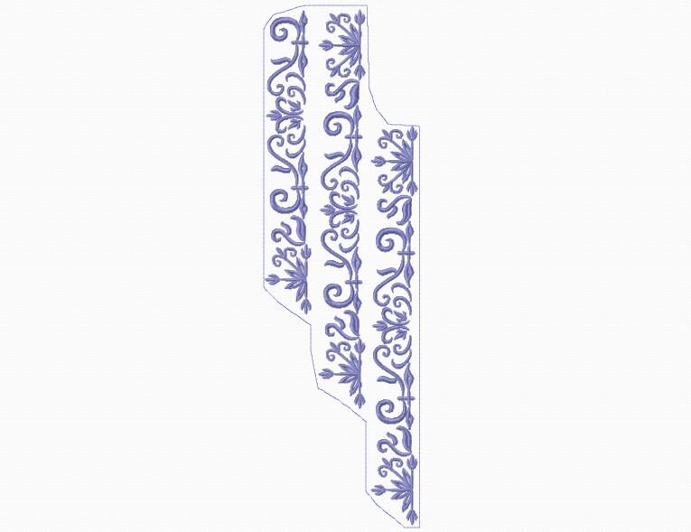 Moroccan Caftan Embroidery Design, Caftan Embroidery Machine ...