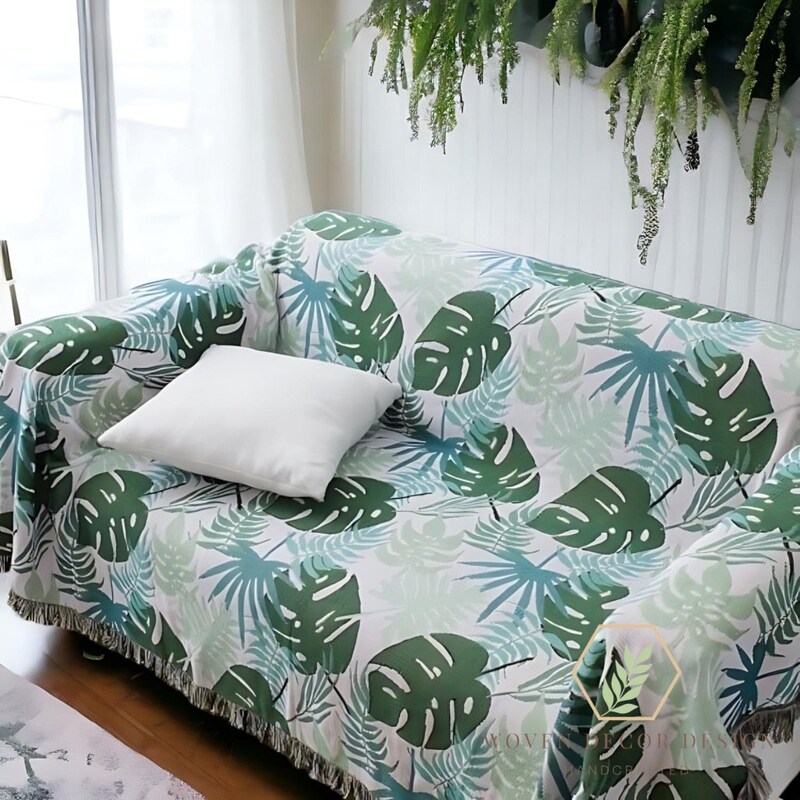 Leaf Throw Blanket - Etsy