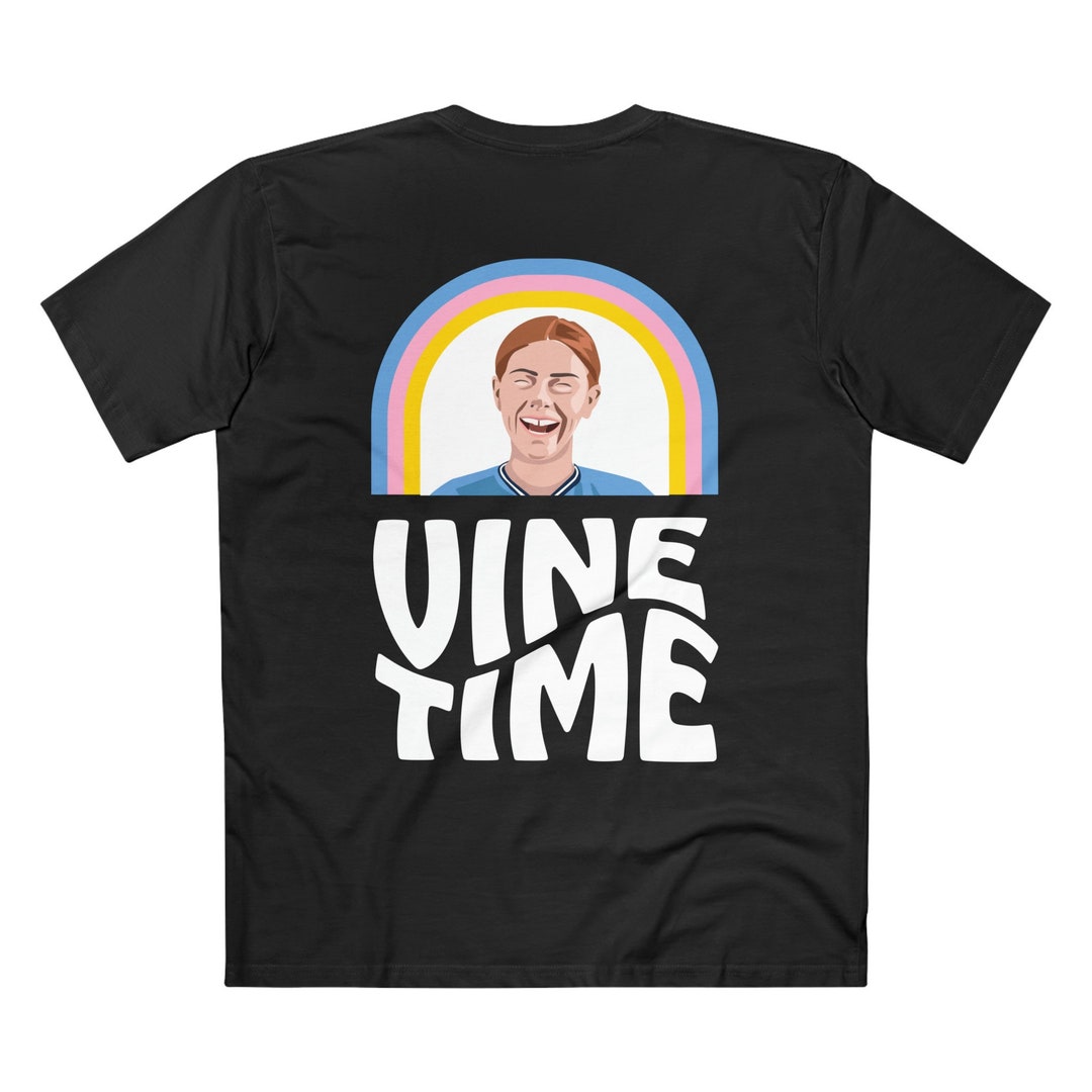 Cortnee Vine Sydney Vine Time Rainbow Soccer BLACK T-shirt Perfect for ...