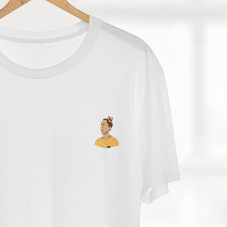 Katrina Gorry Australian Football Tillies WHITE T-shirt Perfect for ...