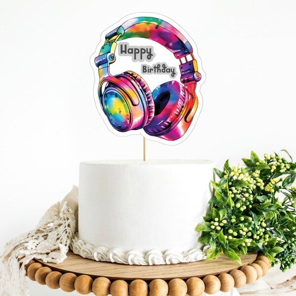 Music Cake Topper - Etsy Australia