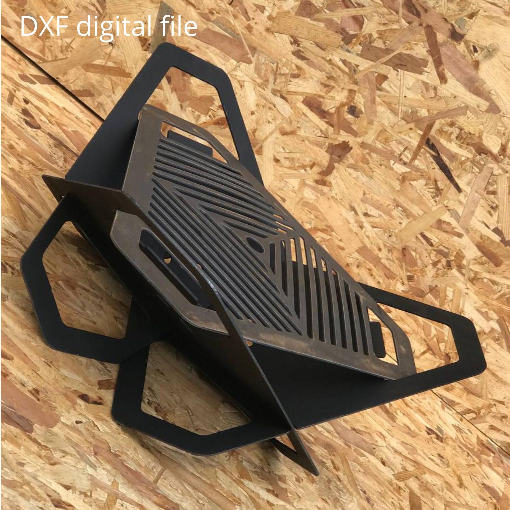 Fire Pit + Grill (DXF Files for Plasma, Laser CNC Machines, Bbq ...