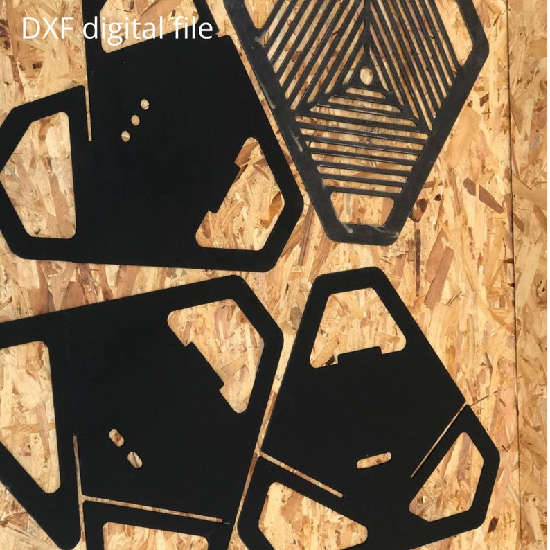 Fire Pit + Grill (DXF Files for Plasma, Laser CNC Machines, Bbq ...