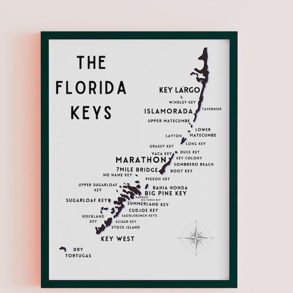Florida Keys Poster - Etsy