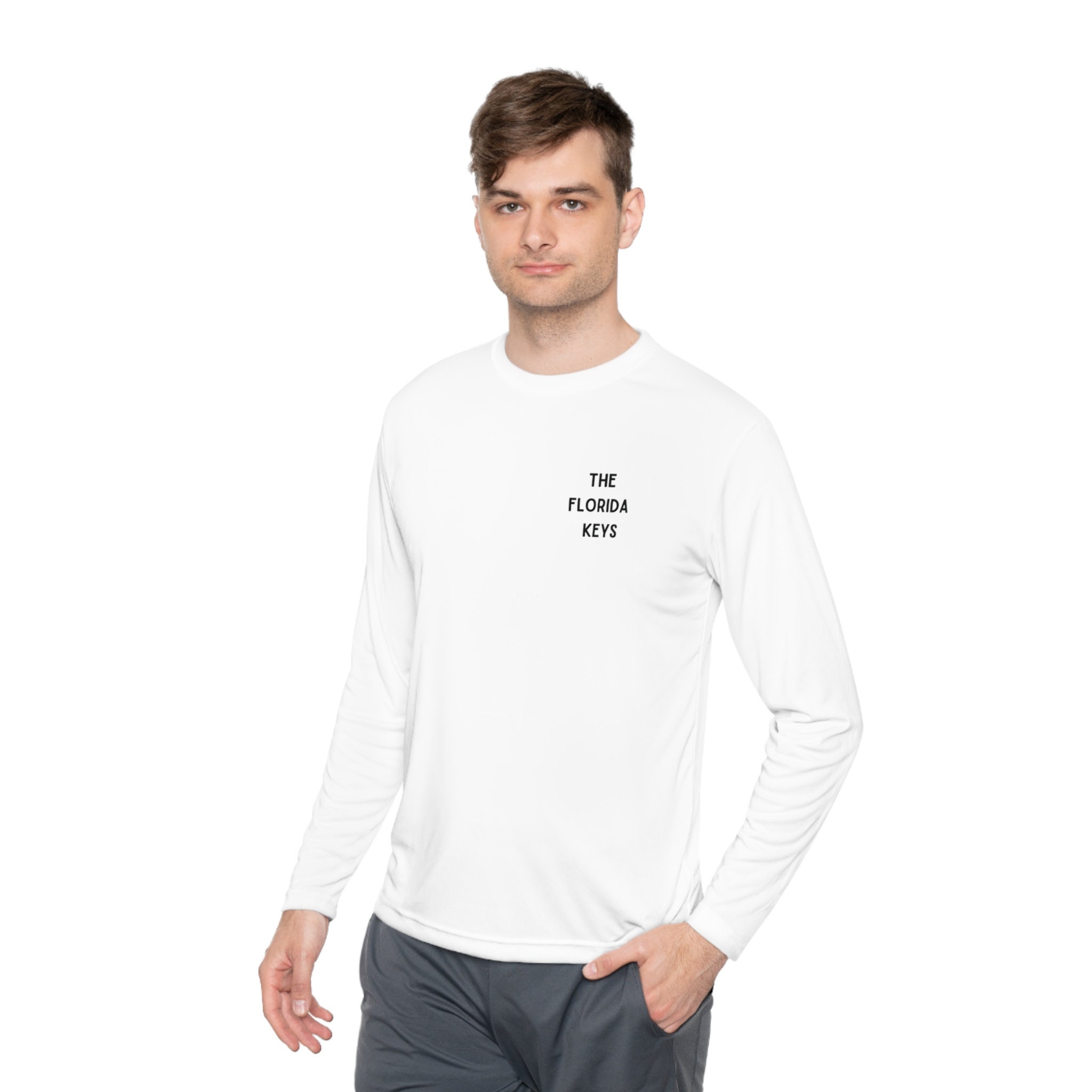 Florida Keys Map Long Sleeve Fishing Shirt - Etsy