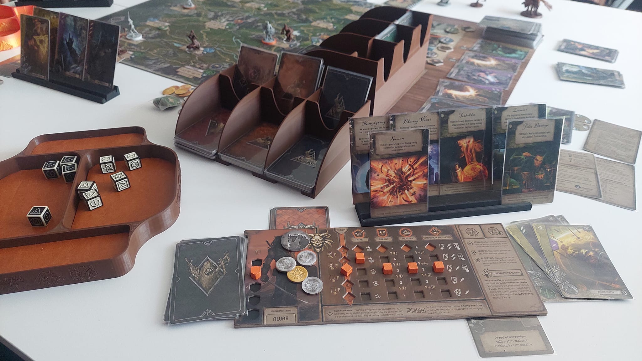 Witcher Old World Player Player Board Organizer Insert - Etsy