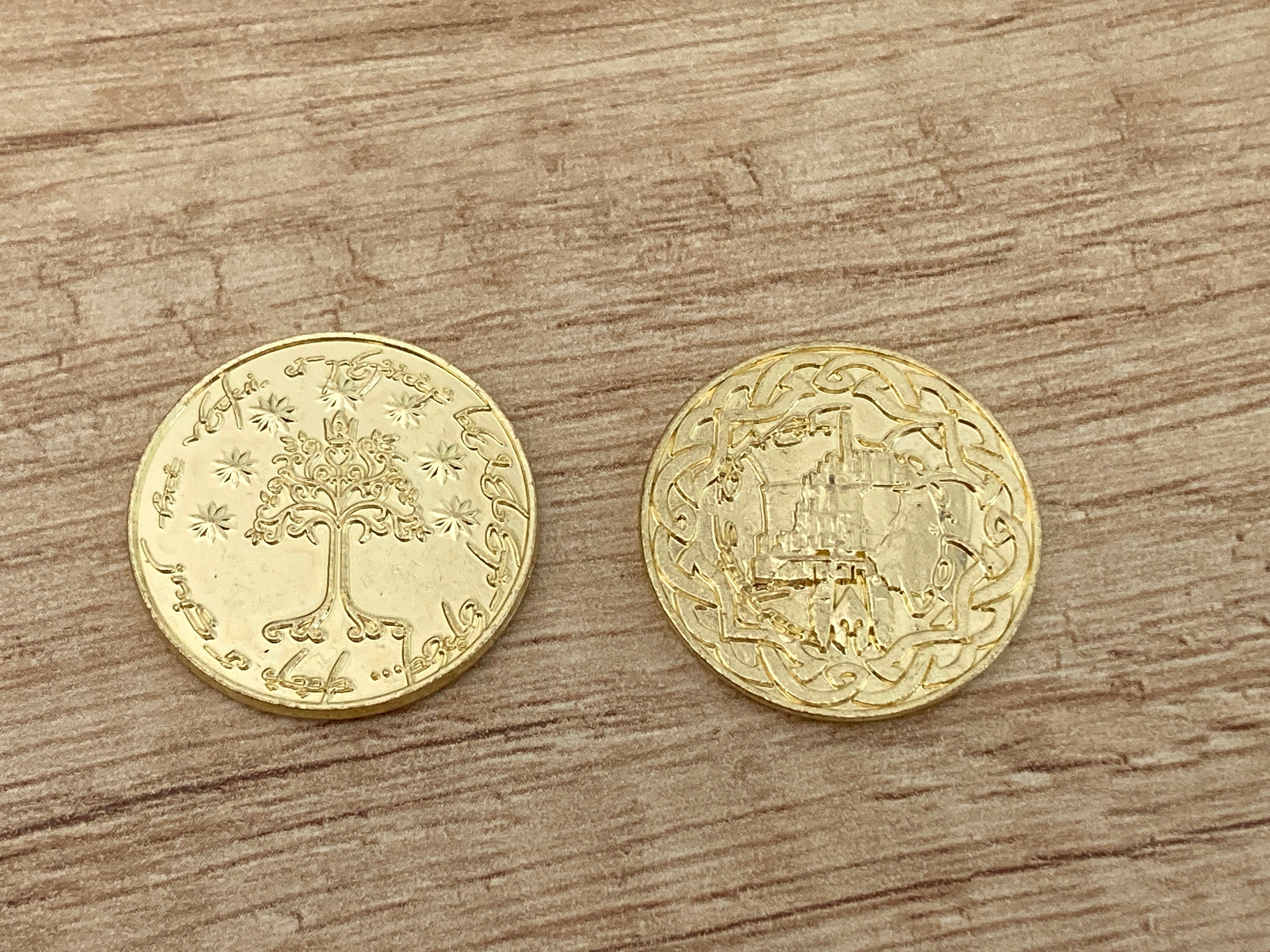 Middle-earth Coin – Gondor – Gondor Castar – Metal Coin for LARP ...