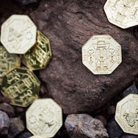 Fantasy Coins - Dwarven Gold - Etsy