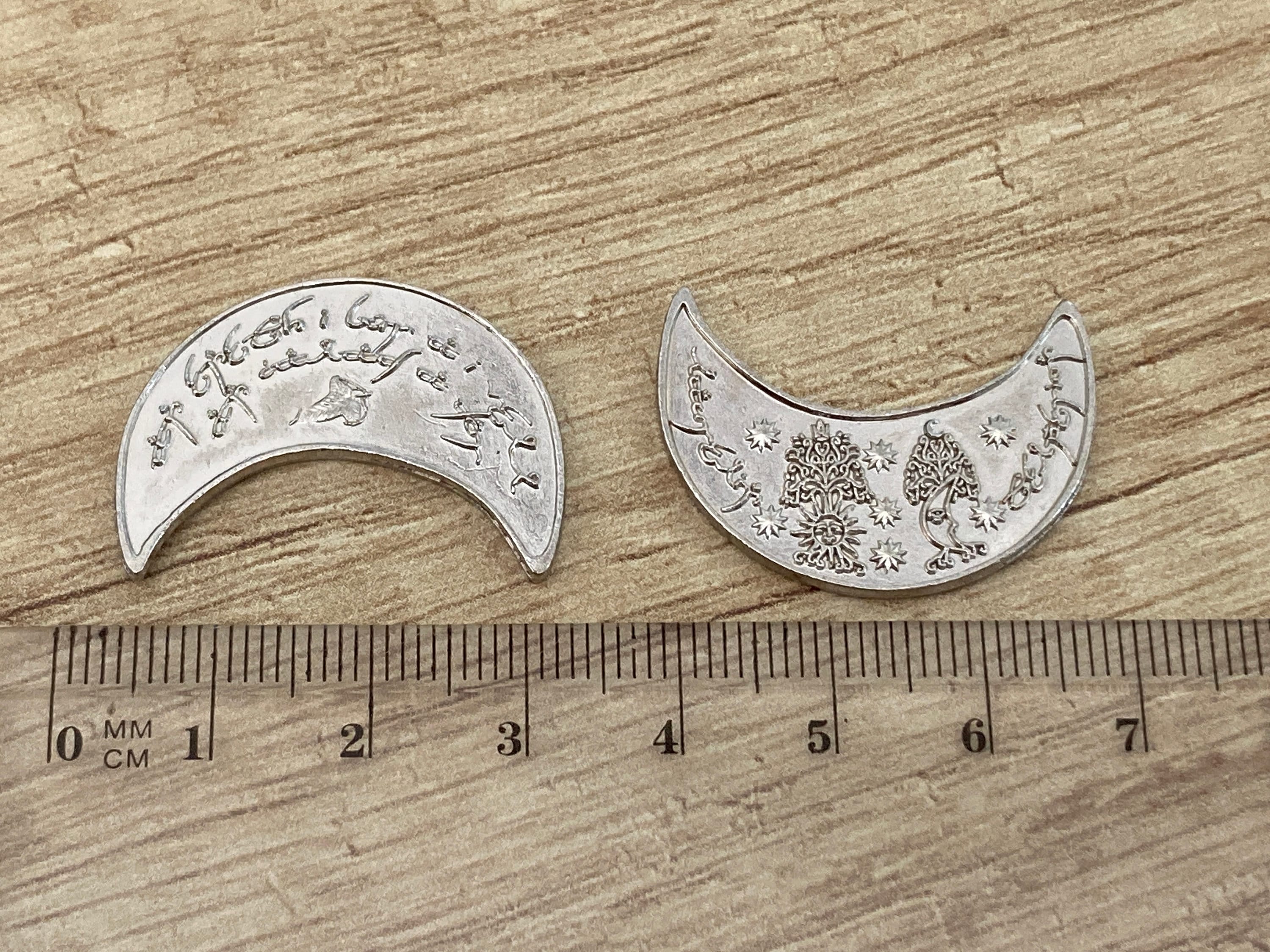 Middle-earth Coins Elves Elven Crescent Metal Coin for Gaming and Larp ...