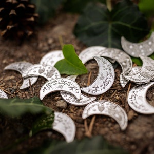 Middle-earth Coin – Elves – Elven Crescent – Metal Coin for LARP ...