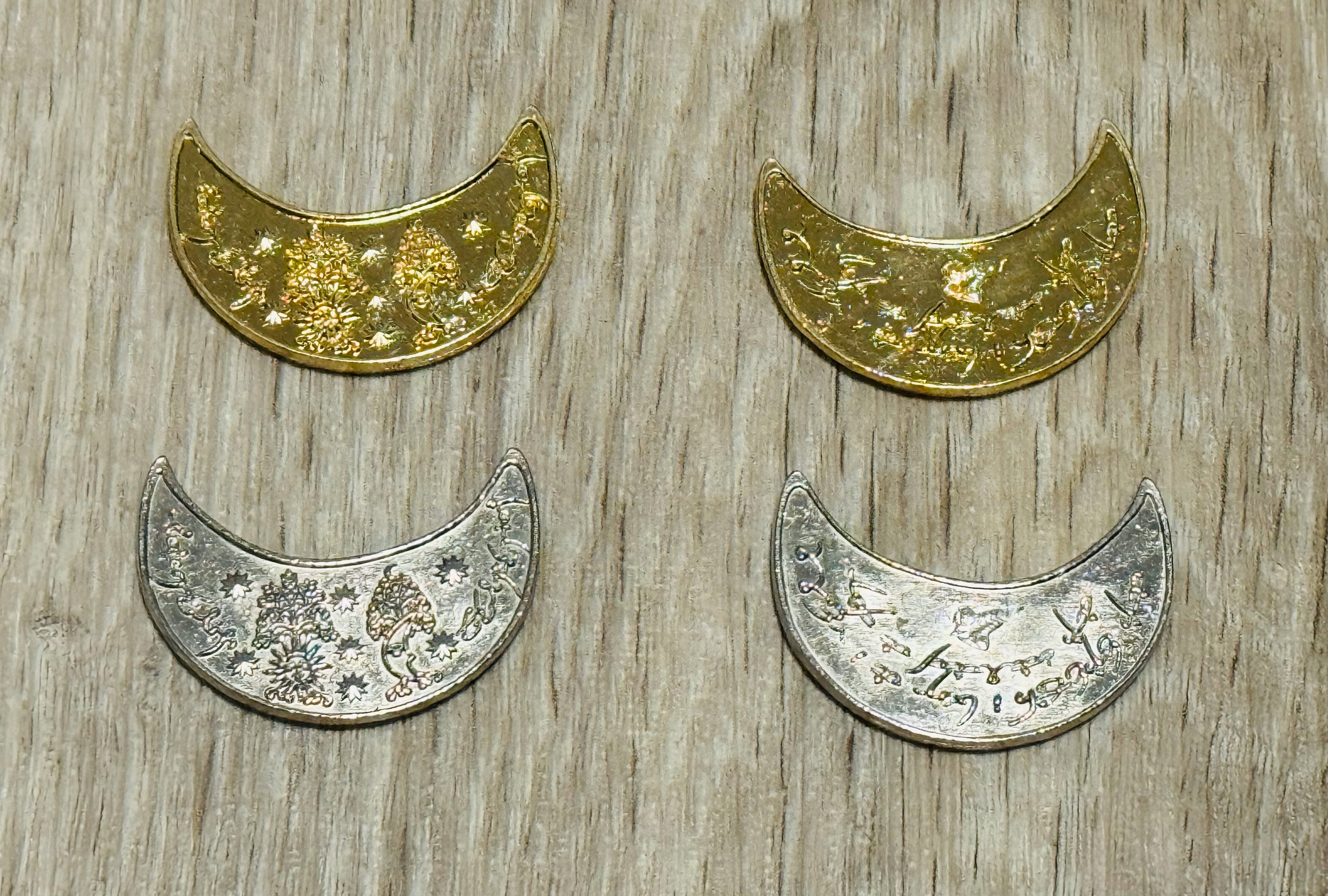 Middle-earth Coins Elves Elven Crescent Metal Coin for Gaming and Larp ...