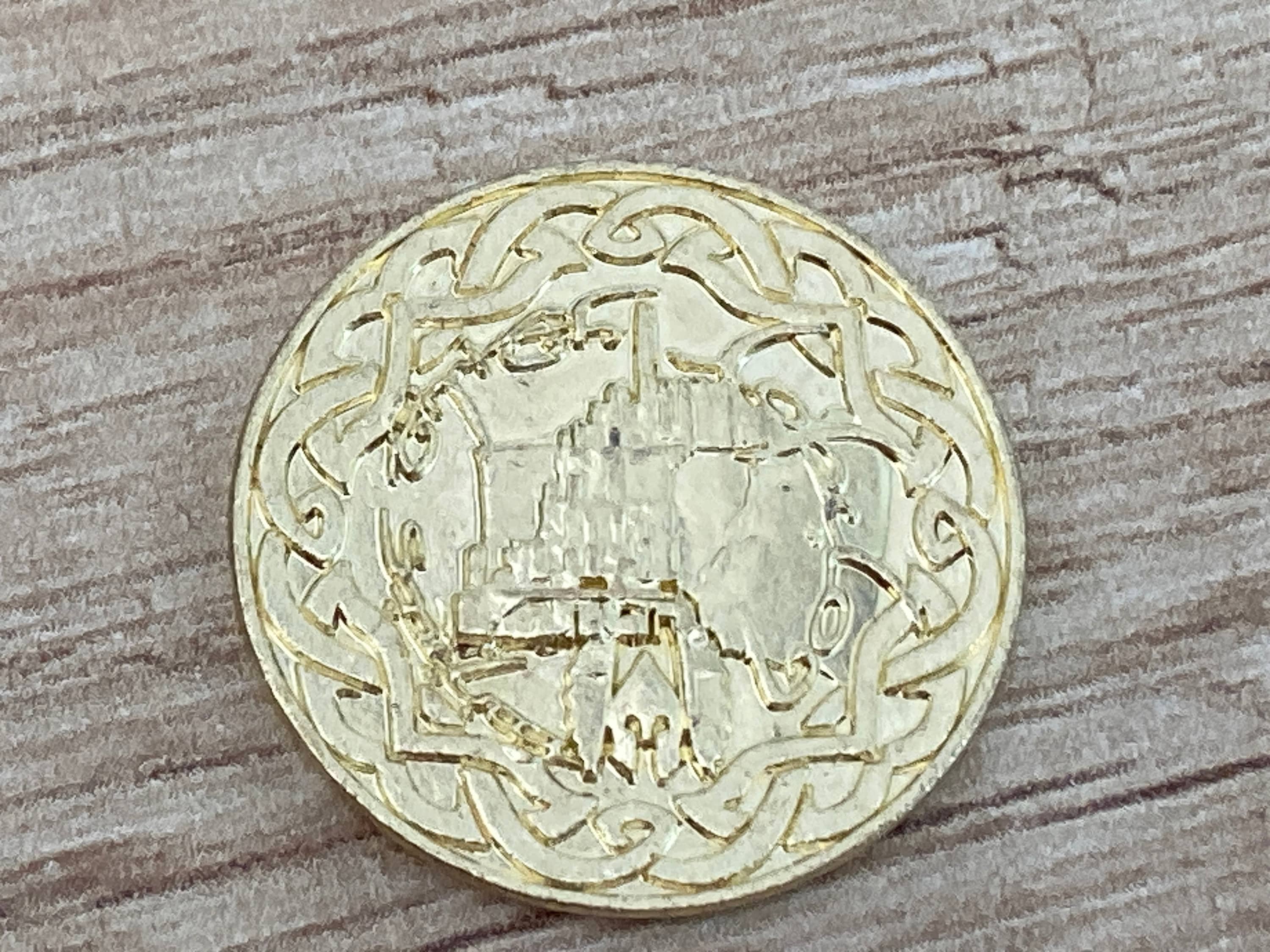 Middle-earth Coins Gondor Gondor Castar Metal Coin for Gaming and Larp - Etsy