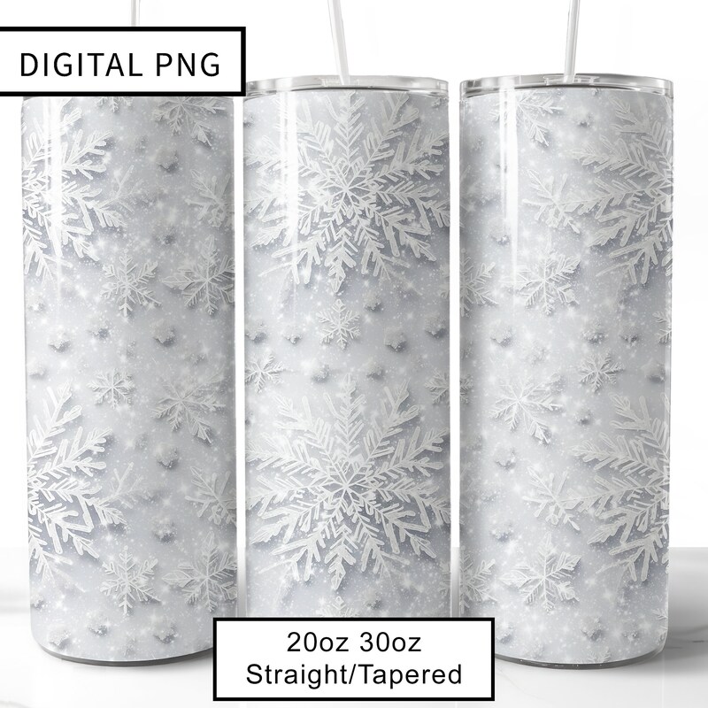 Snowflake Tumbler - Etsy