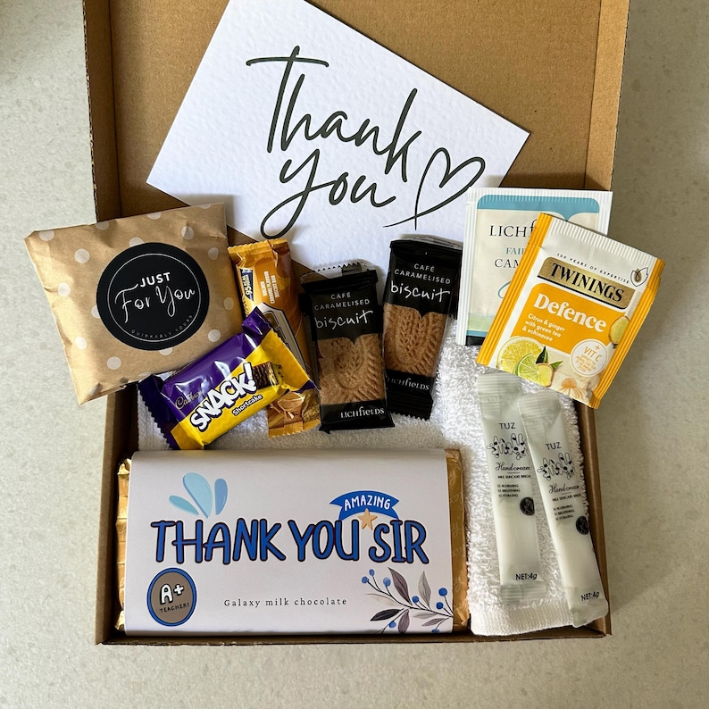 Personalised Thank You Gift Box | 5 Self Care Letterbox Options ...