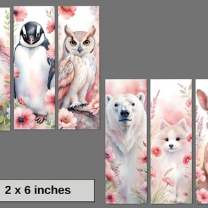 Cute Printable Bookmarks Designs. DIY Print at Home - Sublimate ...